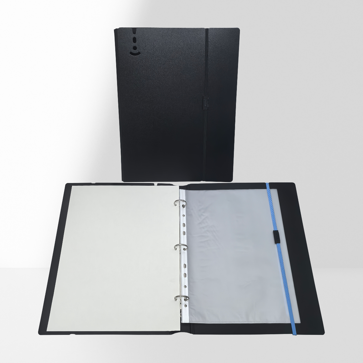 Long 3 Holes Ring Binder Legal Size Binder Notebook Cover Cardboard