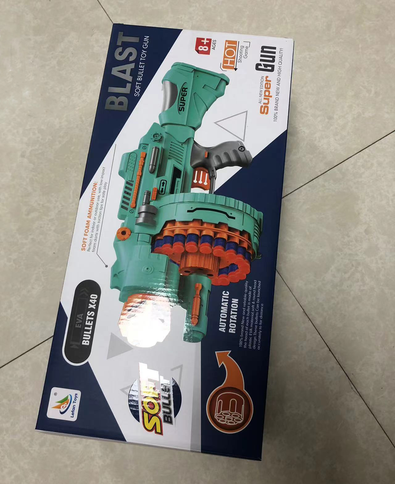 Blaze Storm Toy Soft Bullet Gun Toys Monster Machine Gun Electric Toy ...