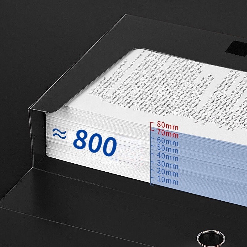 Document Box File Organizer Long Size File Box Paper Document Organizer ...