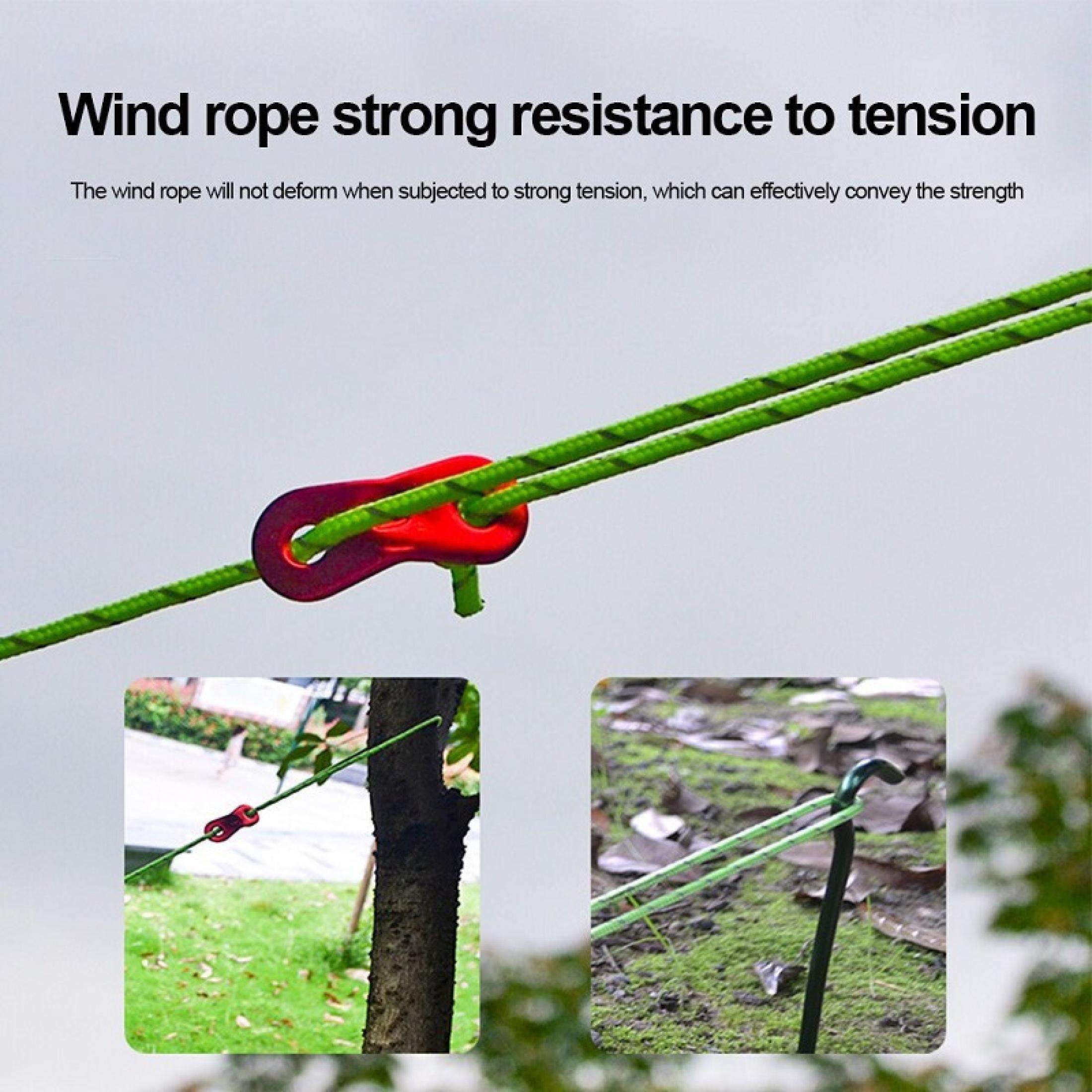4M Camping Equipment Rope Outdoor Umbrella Rope Tent Fixed Rope Canopy ...