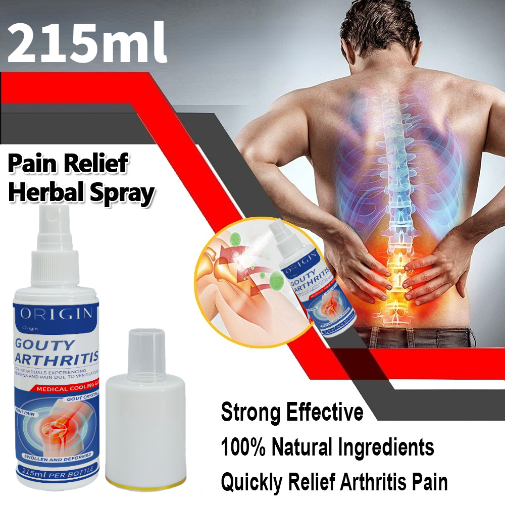 215ml Pain Relief Spray gout spray can effectively relieve joint pain ...