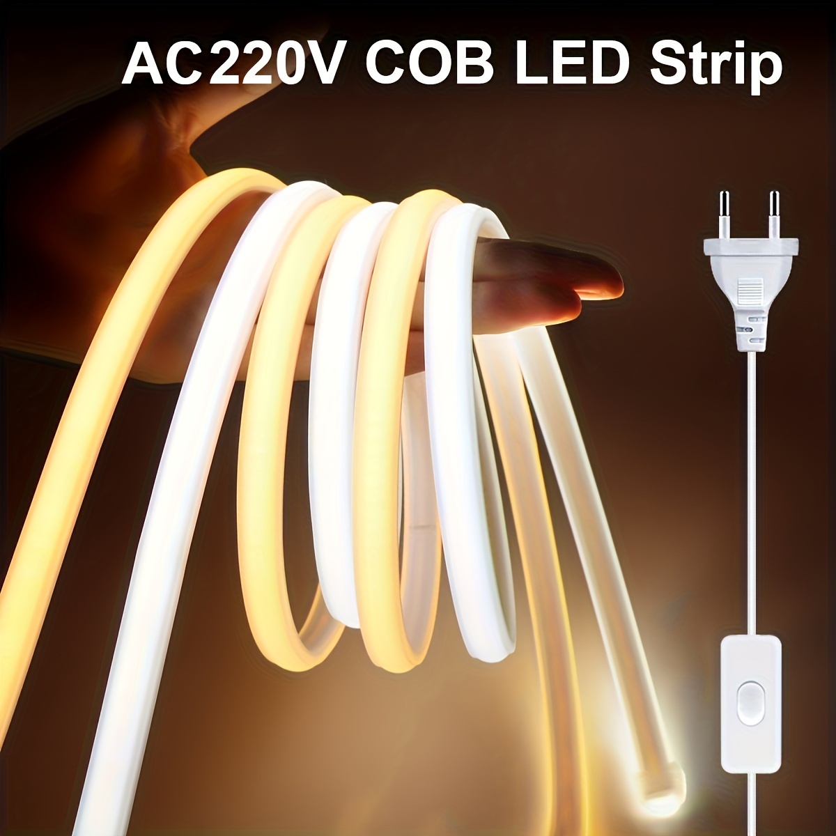LED Strip Light 100M Warm/Cold Decor Led Strip Room Decor Strip Light ...