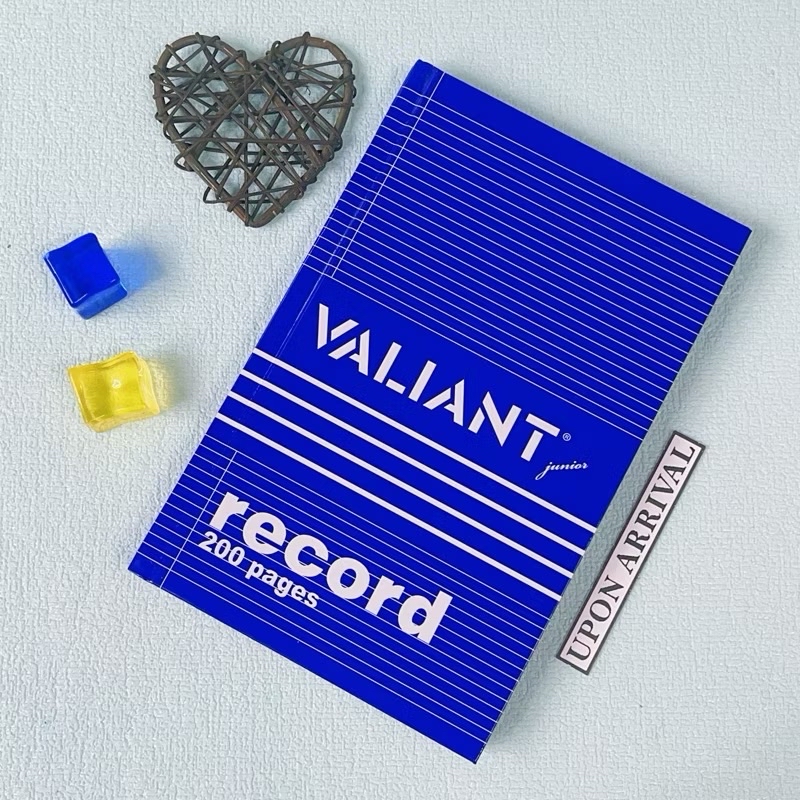 VALIANT Junior Record Book Hard Cover Notebook 150/200/300/500 Pages ...