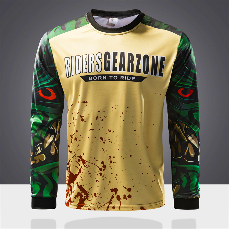 Motorcycle Jersey shirt motor Long Sleeve cycling for men New style Bike Rider sports motor ...
