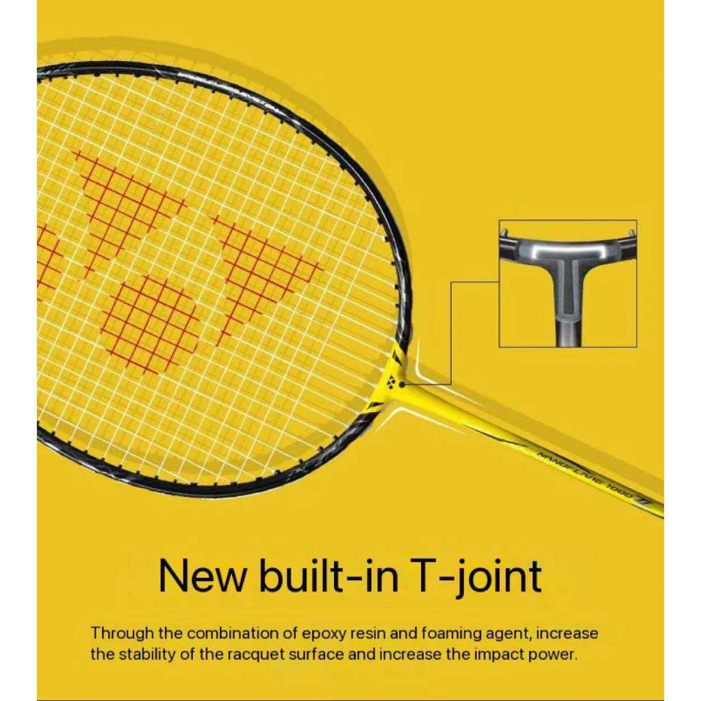 YONEX NANOFLARE 1000Z Badminton Racket Full Carbon 4U Ultra Light ...