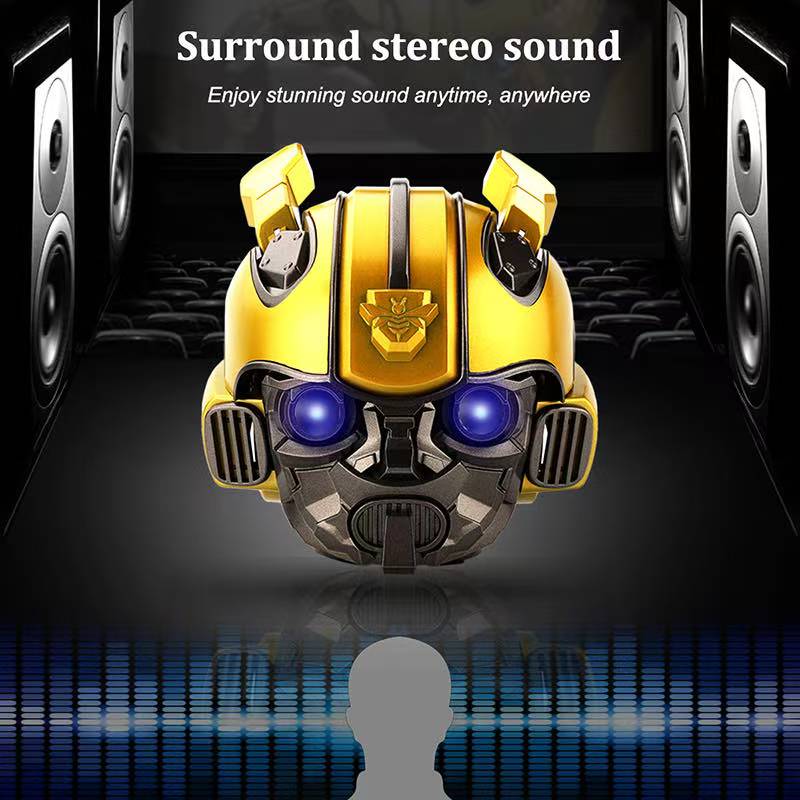 Portable BUMBLEBEE, IRON MAN Rechargeable Subwoofer Wireless Bluetooth Speaker | Shopee Philippines