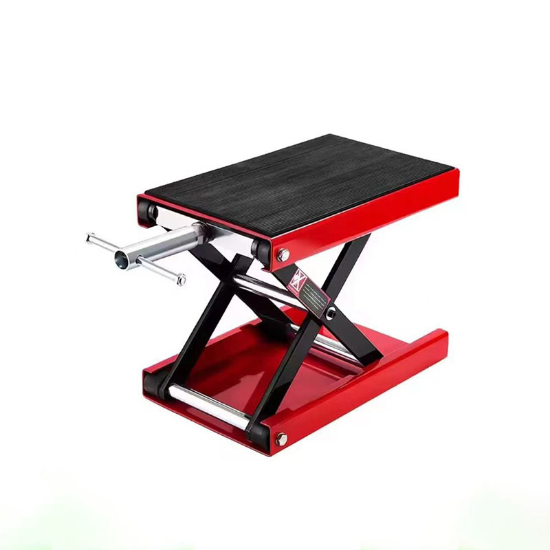 Hydraulic Motorcycle ATV Scissor Lift Jack Crank Hoist Stand with ...