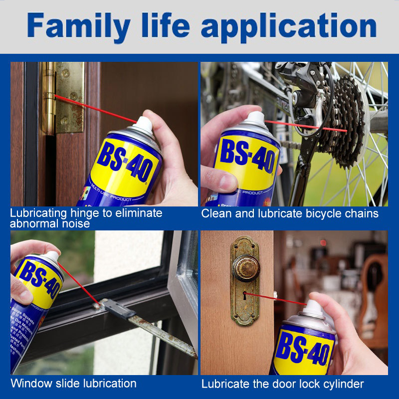 BS-40 Rust Remover & Penetrating Oil 100ml / 200ml / 450ml | Shopee ...