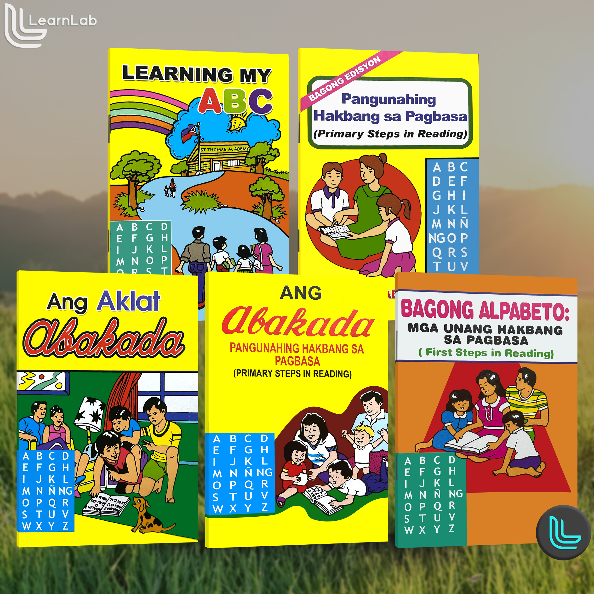 LEARNING MY ABC, AKLAT NG ABAKADA, ALPABETO at mga Unang Hakbang sa ...