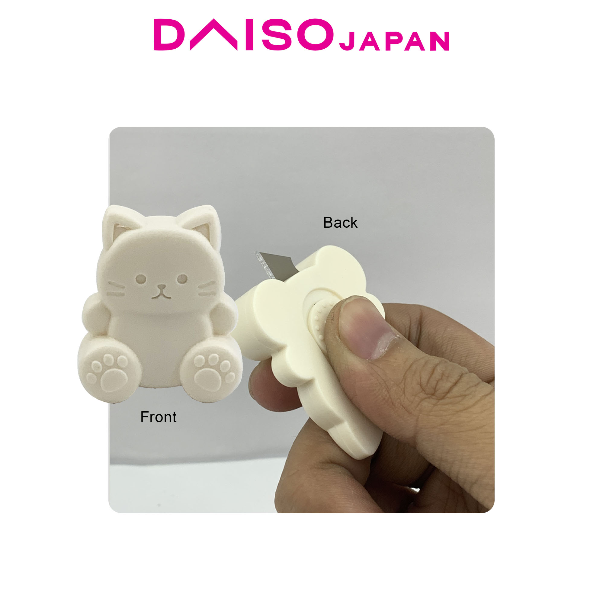 Daiso Sitting Mini Cutter (Cat) | Shopee Philippines