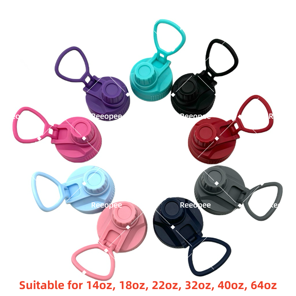 COD 3PCS ( lid+boots +rope) 18oz-40oz Flask Lid Top Cap Wide Mouth ...