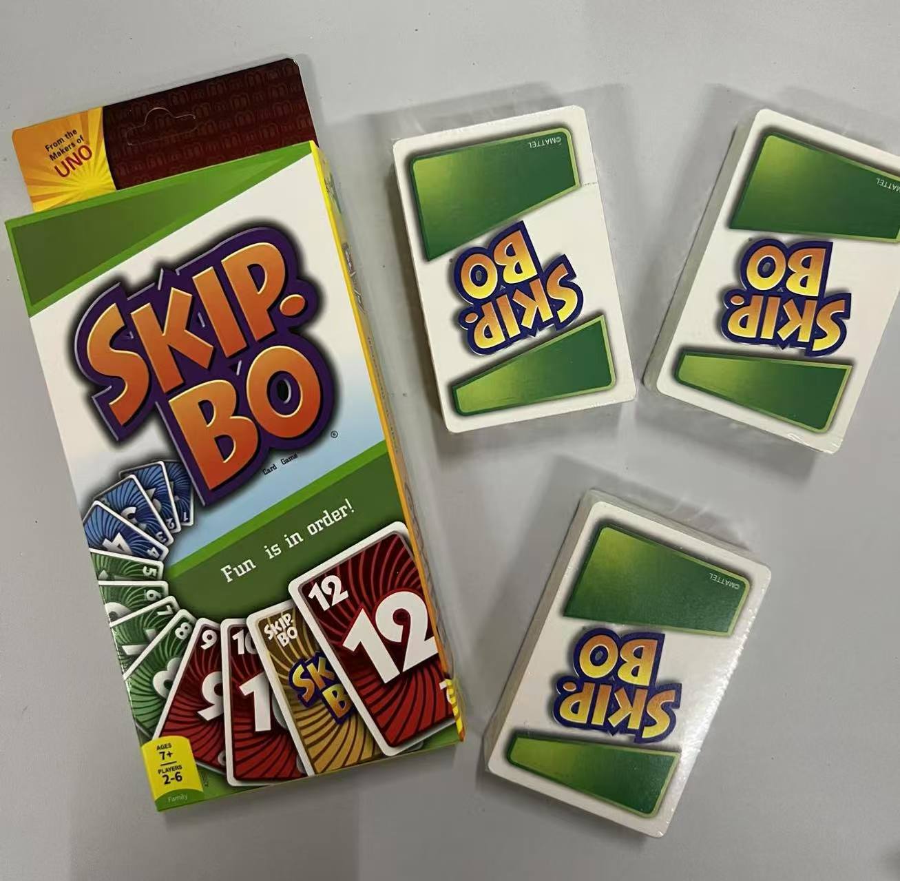 UG Family and friends group game skip bo play cards | Shopee Philippines
