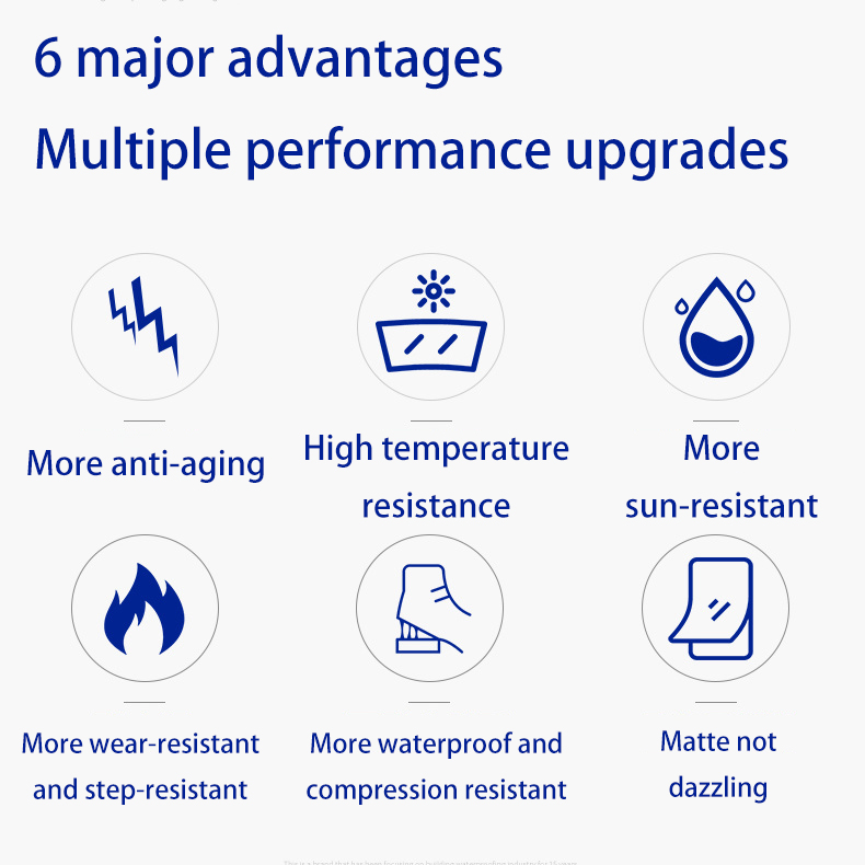 Color steel tile waterproof self-adhesive membrane foil repair tape ...