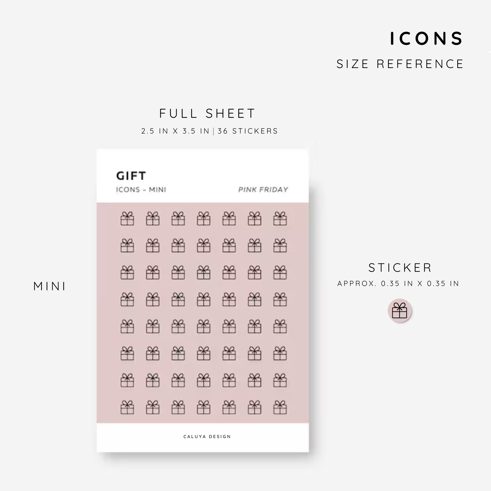 Video Game Icon Sticker Sheet | Mini Icons Sticker for Journal Planner ...