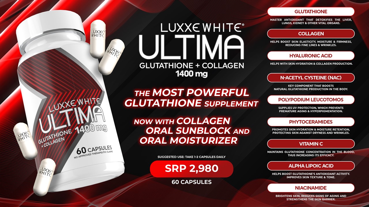 LUXXE WHITE ULTIMA (NEW) 1400mg | Shopee Philippines