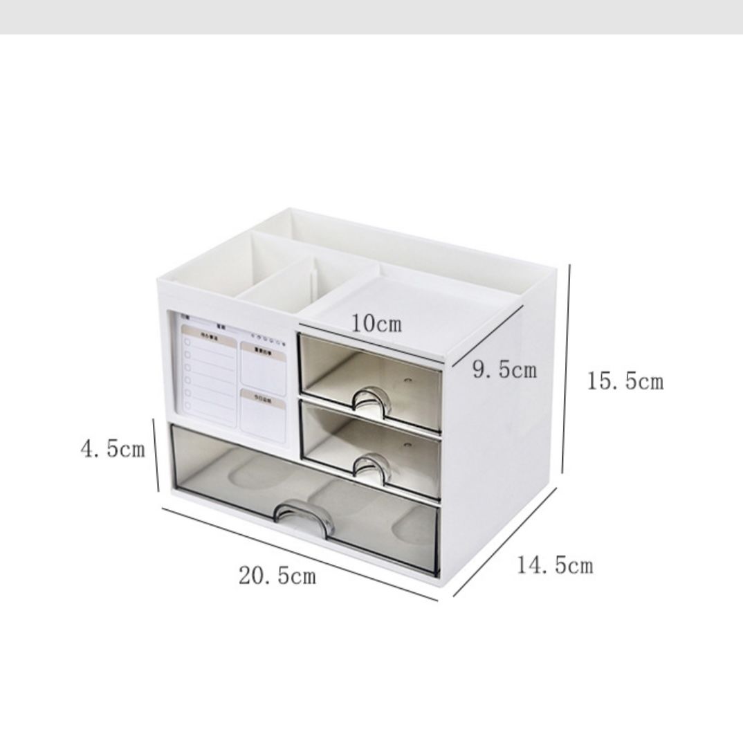 Insta Aesthetic Sticker Drawer Organizer - Large Capacity Desktop ...