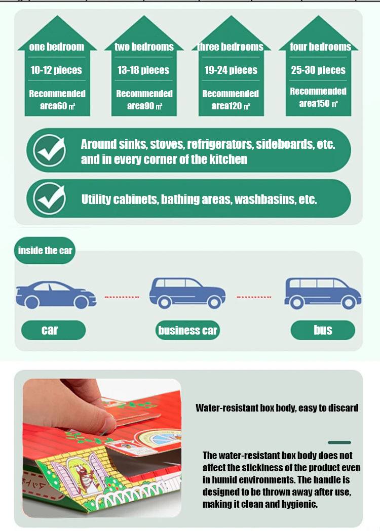 Japan Cockroach Killer Kitchen Cockroach Trap Roach Traps Roach Bait ...