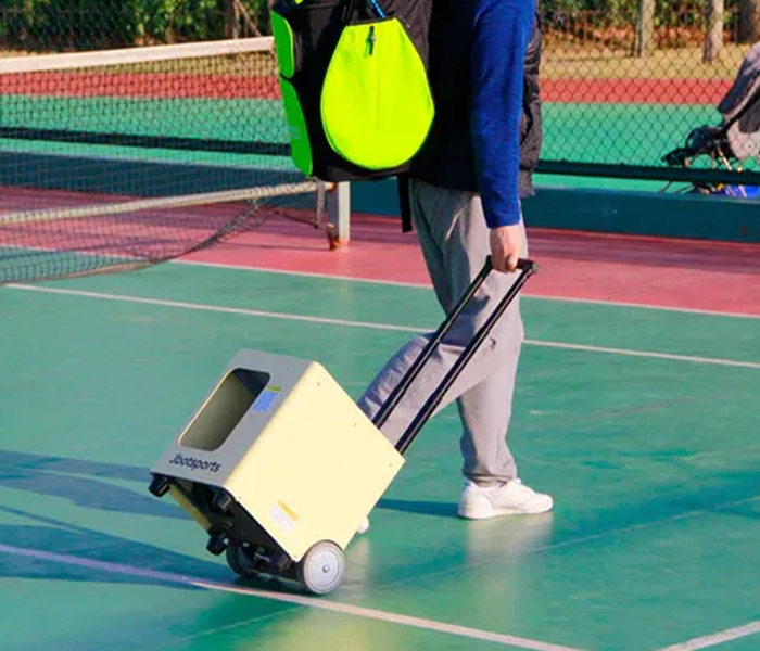 Jbotsports JT-M6 Tennis Ball Machine Remote Control and APP Control ...