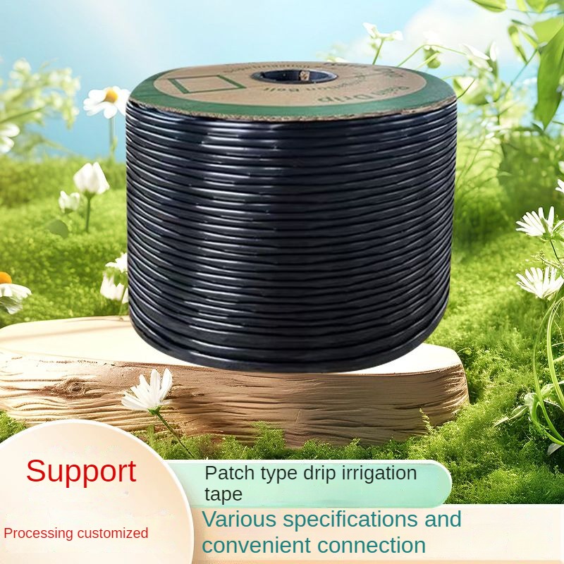 Double-hole inner-sticking type drip pipes 20-40cm Spacing,500-1000m ...