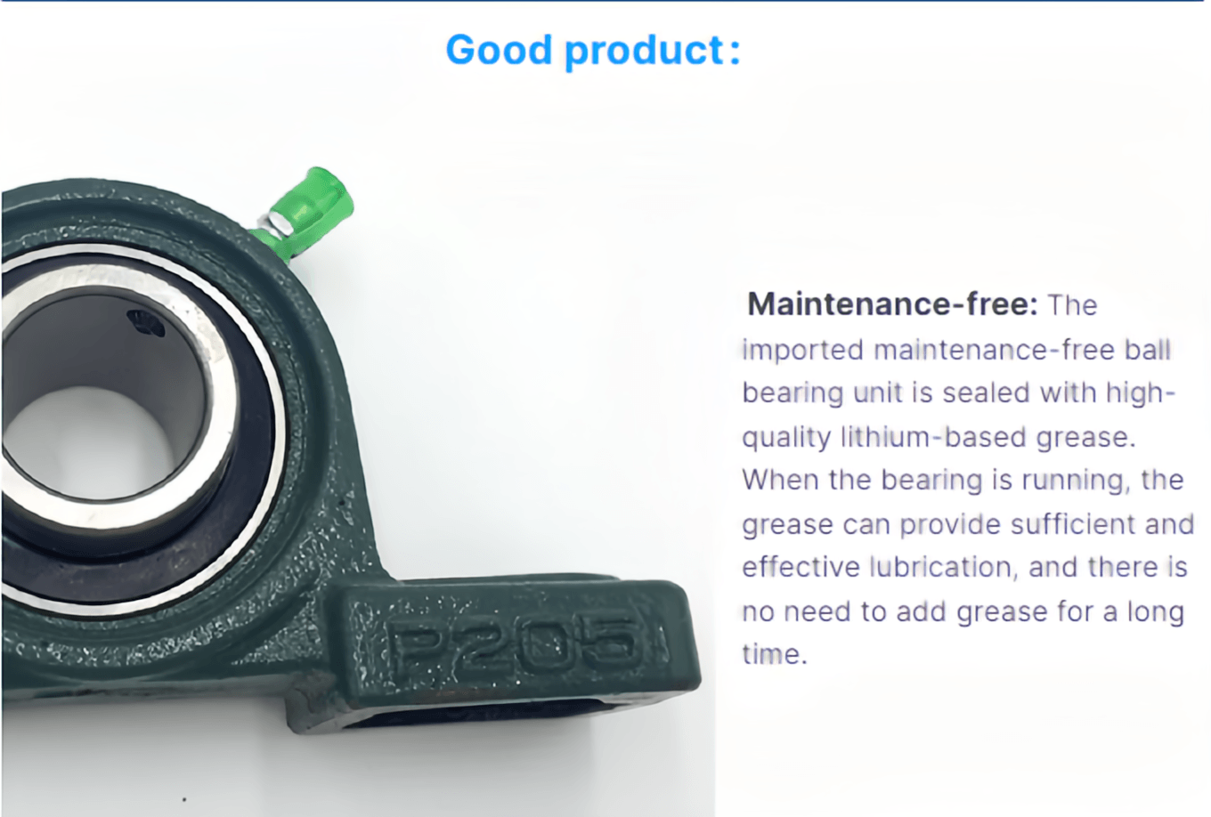 1pcs Pillow Block Bearing UCP204/UCP205/UCP207/UCP208/UCP211 - Durable Plastic & Steel ...