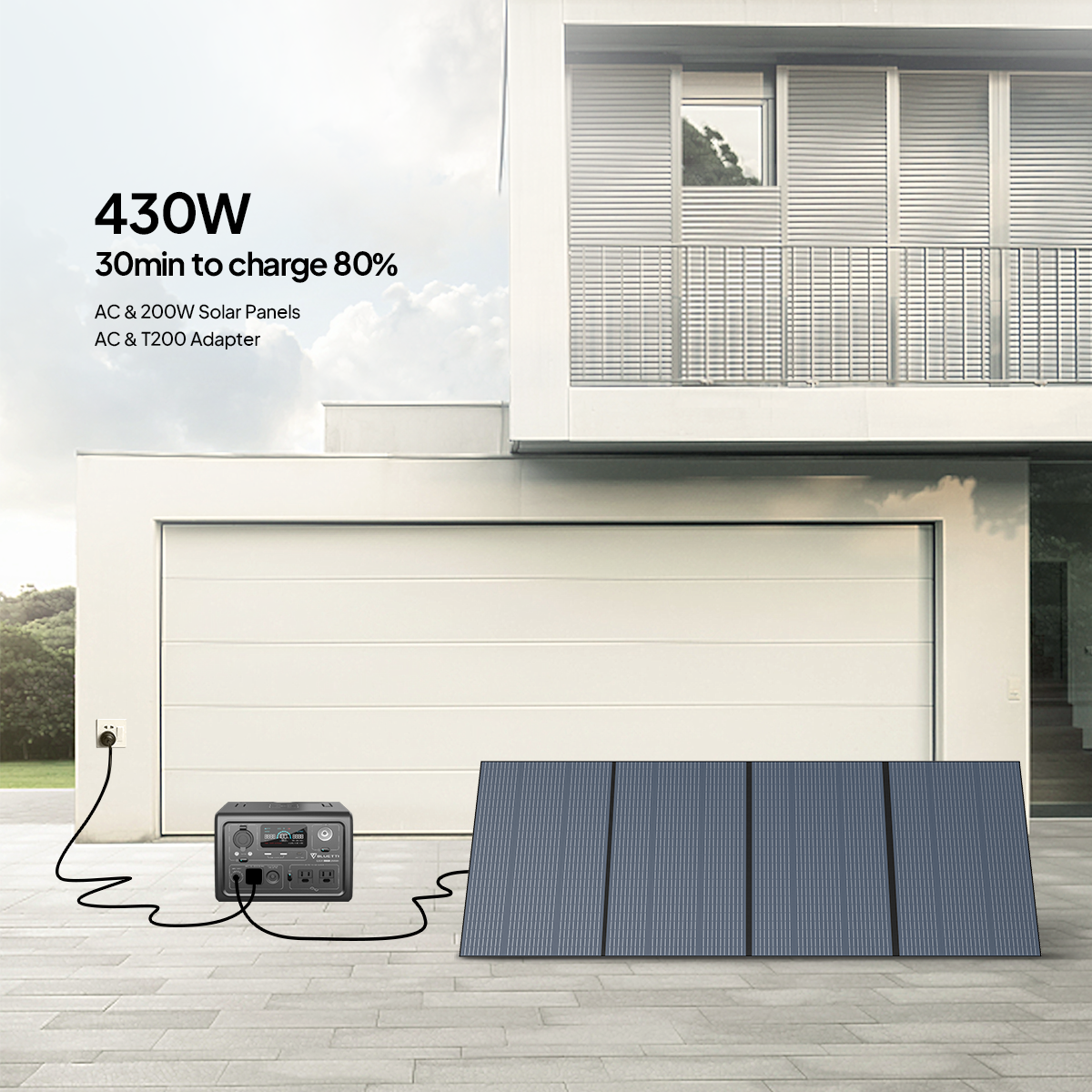 【Essentials for typhoon power outage】BLUETTI EB3A 268Wh/600W 72432mAH ...