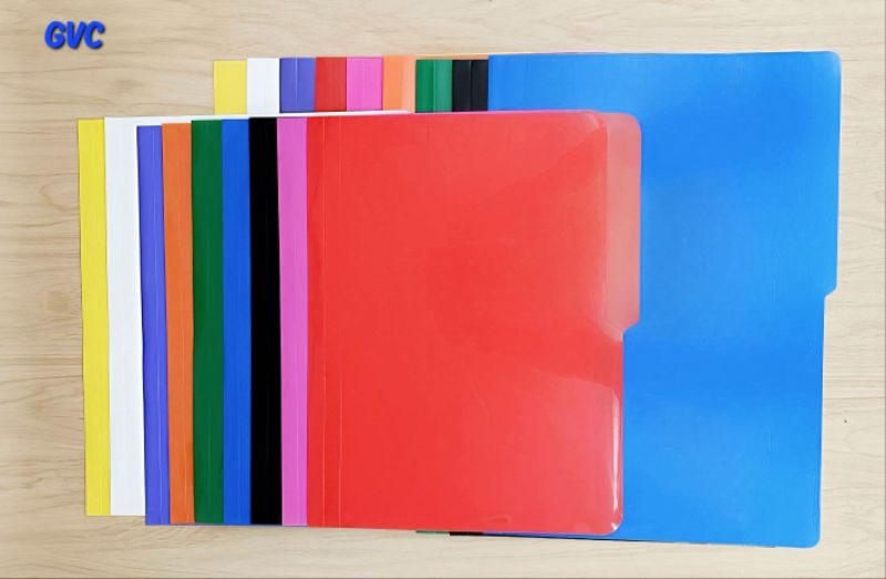 Plastic Colored Folder - Short & Long, Assorted Colors for Document ...