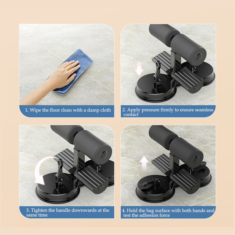 Adorefit Double Suction Sit Up Bar Exercise Equipment Push Ups Sit Ups ...