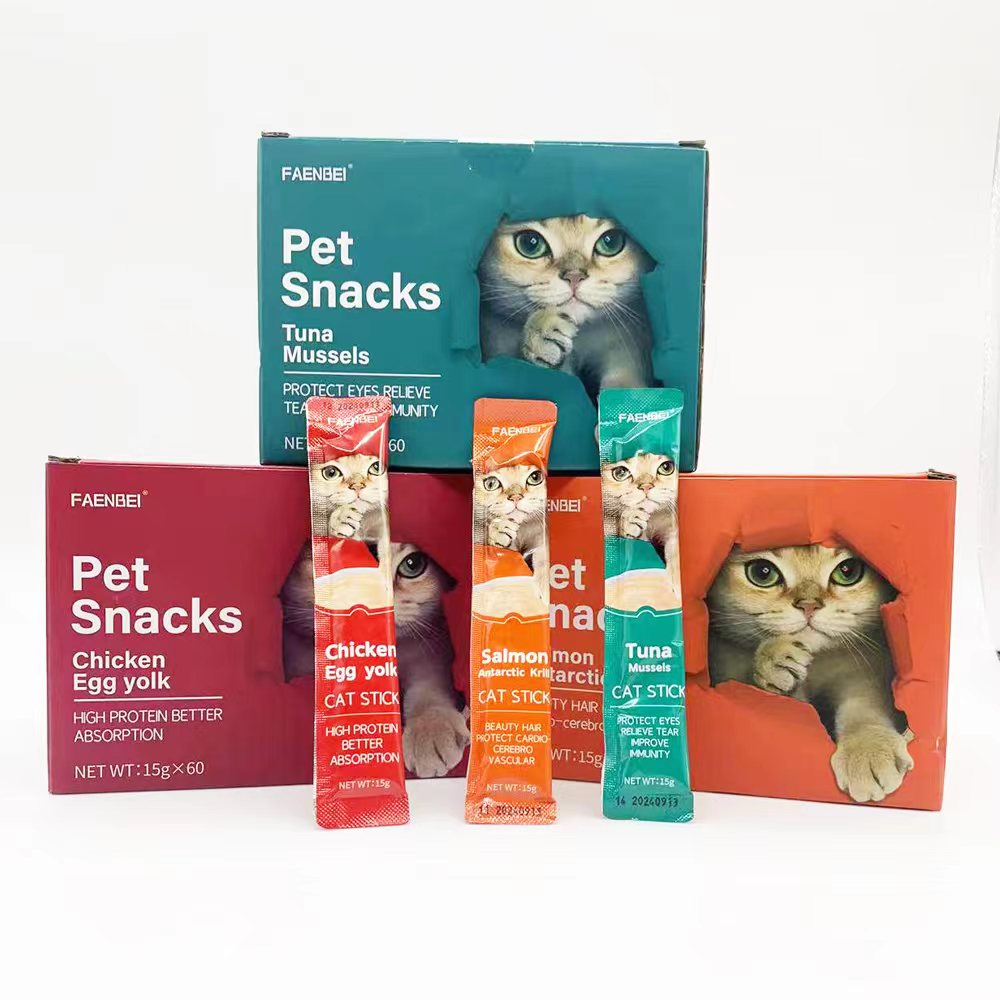 Pet Stick Cat Snack Cat Treats Pet Fresh Wet Food | Shopee Philippines