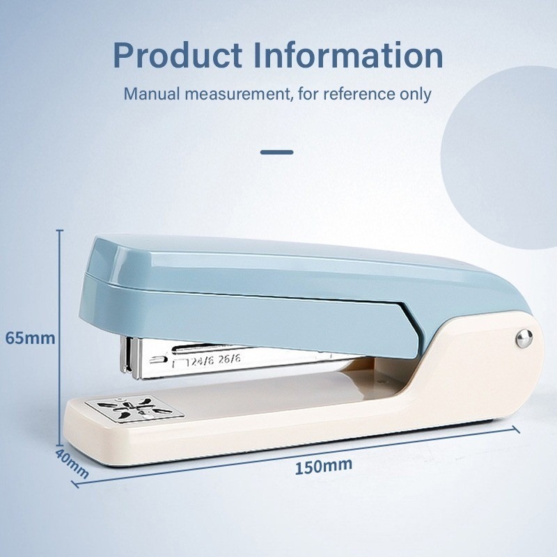 360° Rotating Stapler Rotate Compatible Easy Any Long Paper Metal ...
