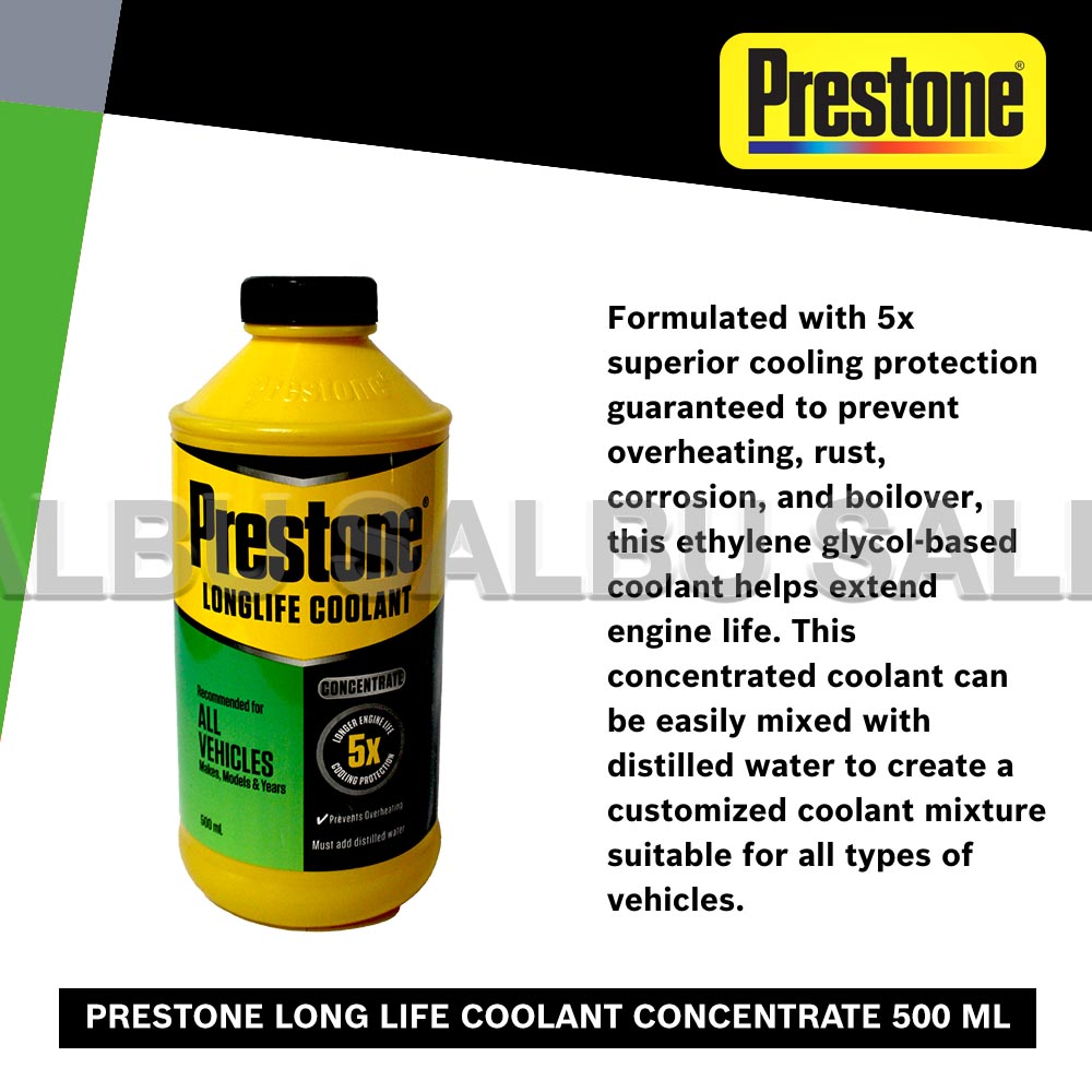 PRESTONE COOLANT CONCENTRATE 500 ML | Shopee Philippines