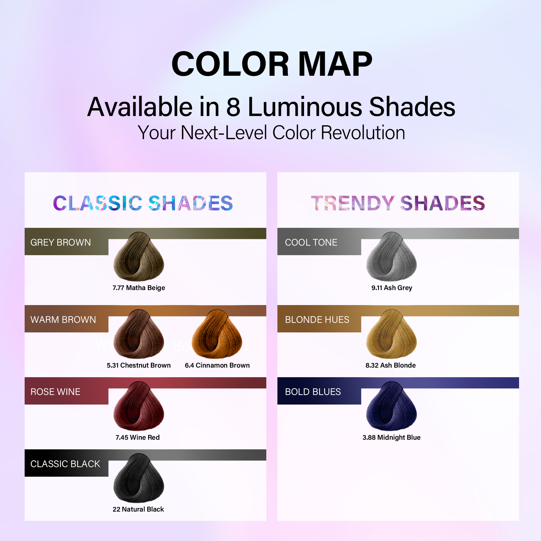 HUED PRIMA Classic Permanent Hair Color Upgraded Formula - 7.45 Wine ...