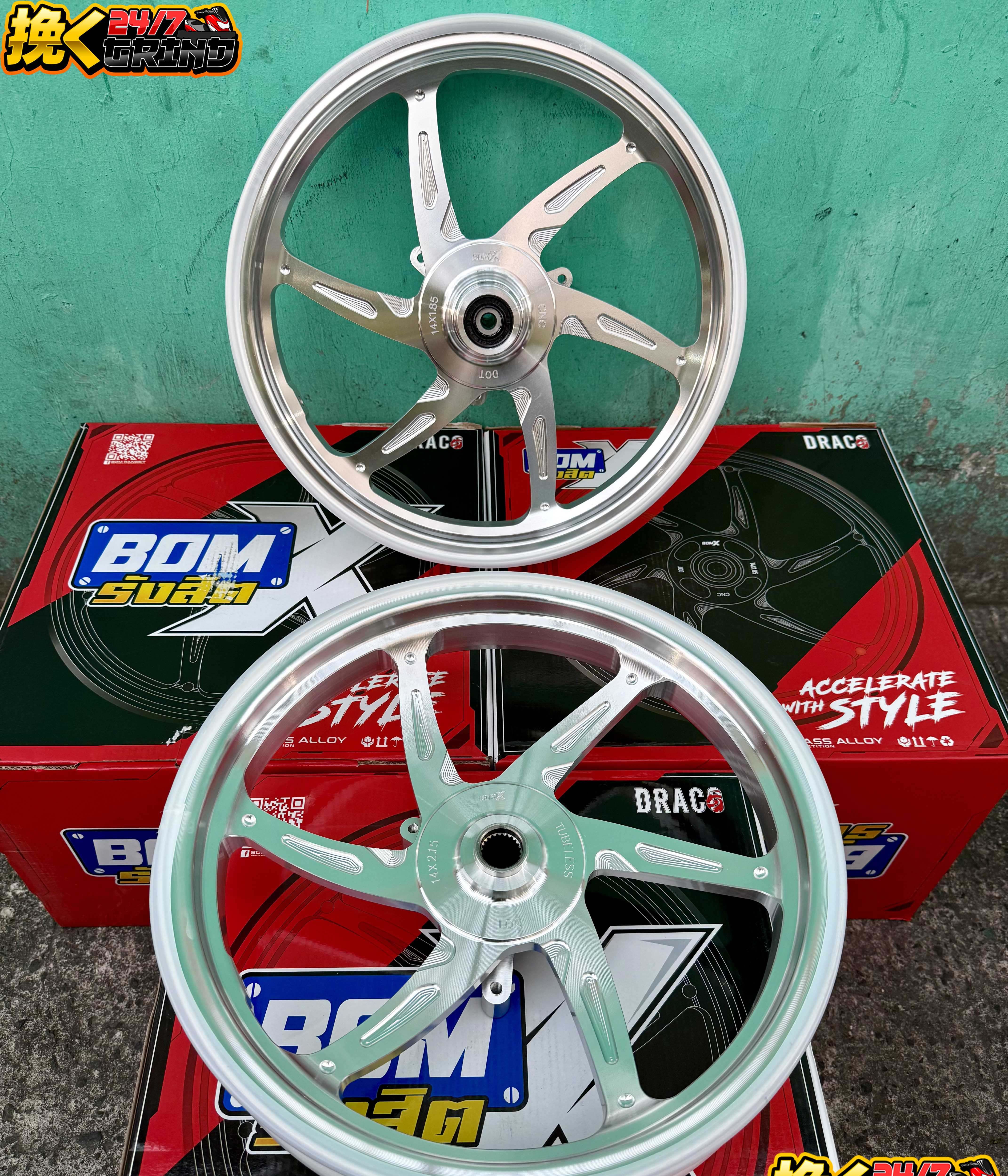 BOM RANGSIT MAGS DRACO For YAMAHA AEROX V1 / AEROX V2 | Shopee Philippines