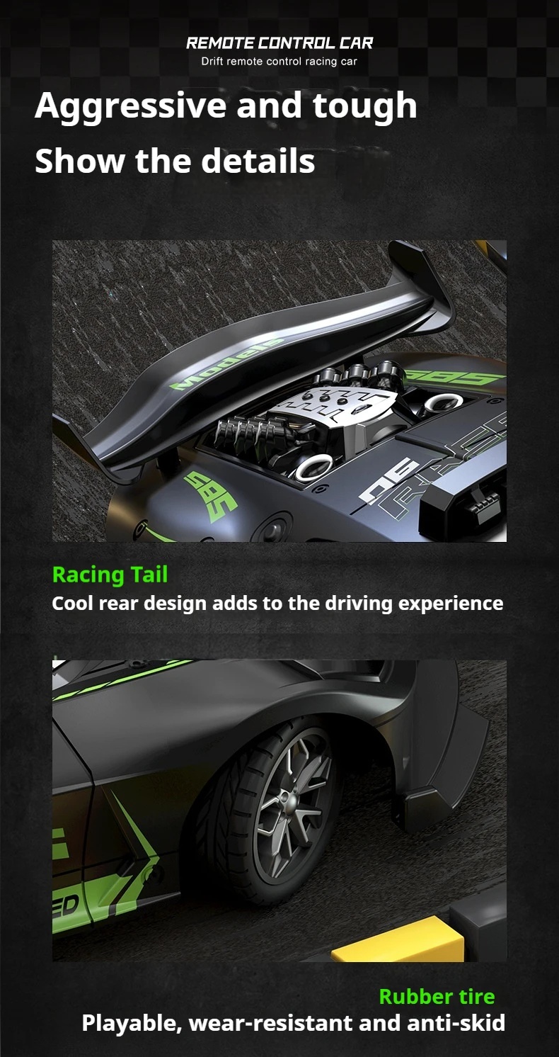 1:20 Remote Control Car Rechargeable Racing Car kids rc drift car toy ...