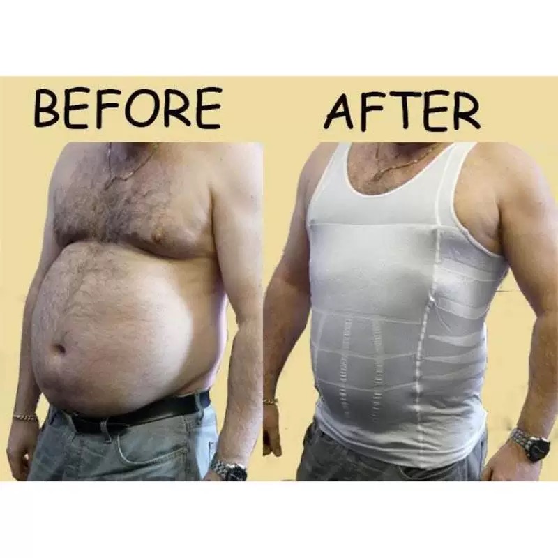 TV102 Slim N Lift slimming Shirt For Men Abdominal Slimming Body Sando ...