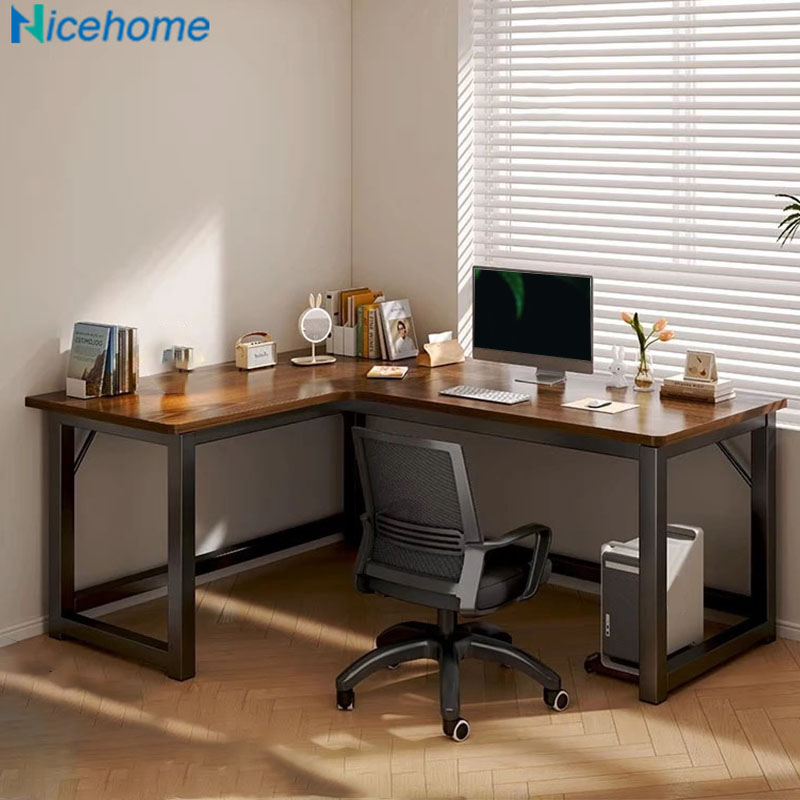 Corner Desk Office Table L Shape Left and Right Computer Table DeskHome ...