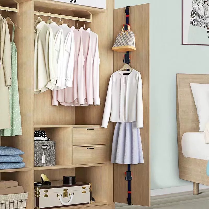 Door Back Hanging Hook 16 Hooks Bag rack Bag hanging Rack | Shopee ...