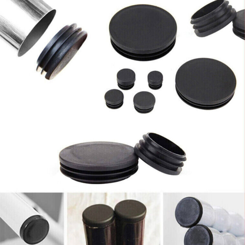 Multi Size Round Tubular Plastic Plug Caps for Chair Table Furnitures ...