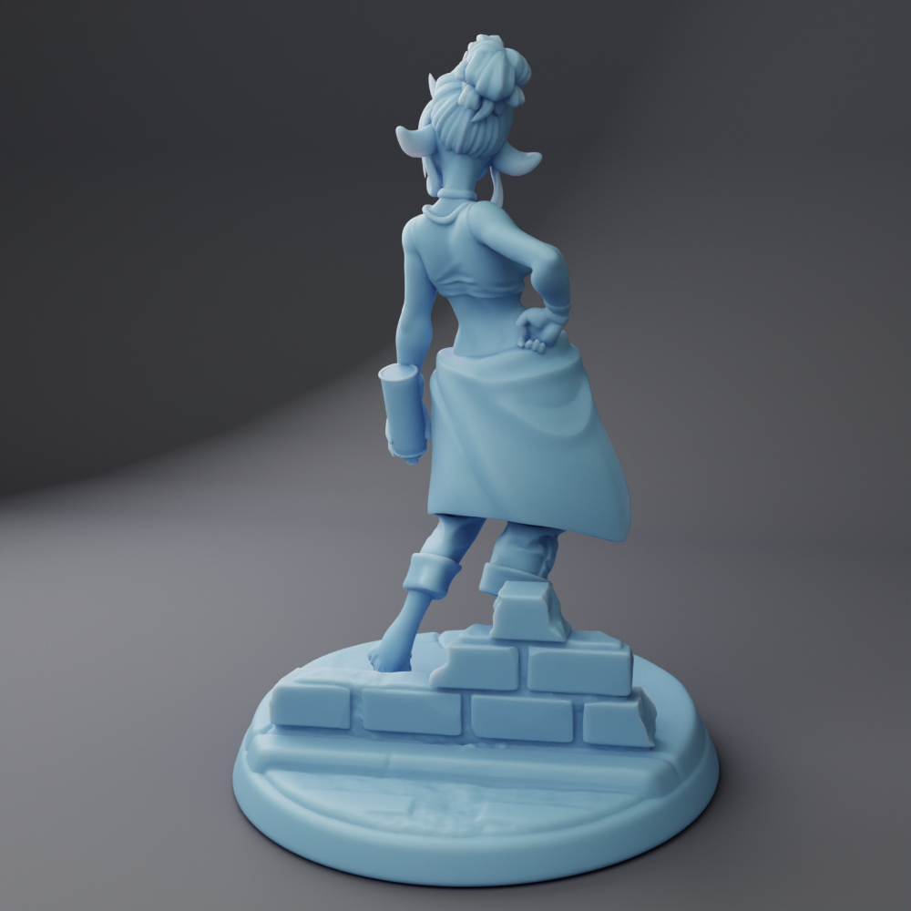 Twin Goddess Fantasy Crime Drama- Satyr Informant DND Miniatures ...