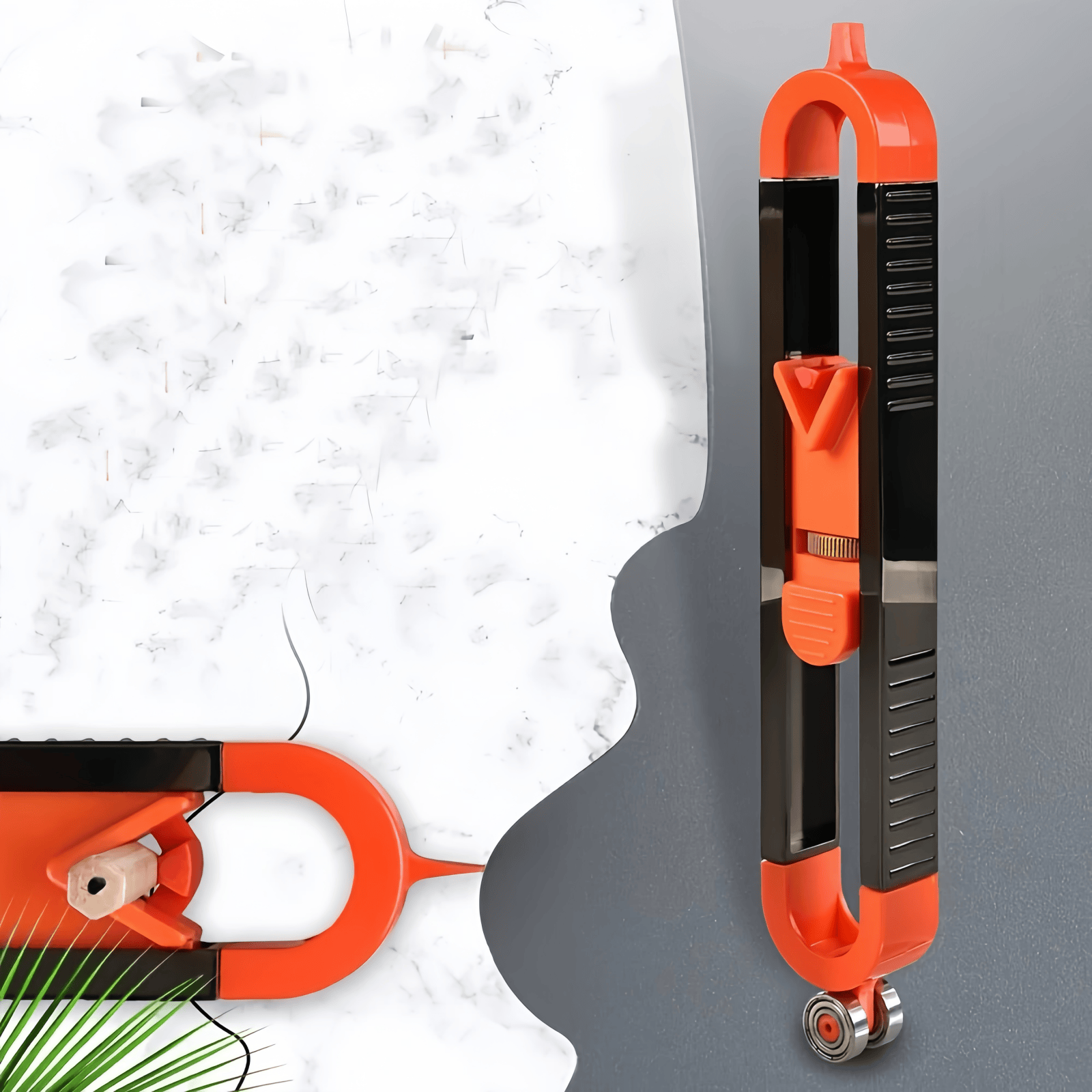 1pc Woodworking Measurement Tool Set-Profile Scribing Ruler With Lock ...