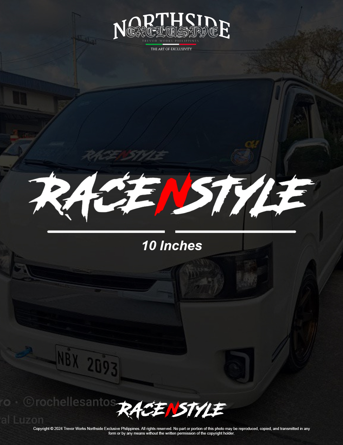 RaceNStyle Sticker Decals for Car Windshield ( Premium Quality ...