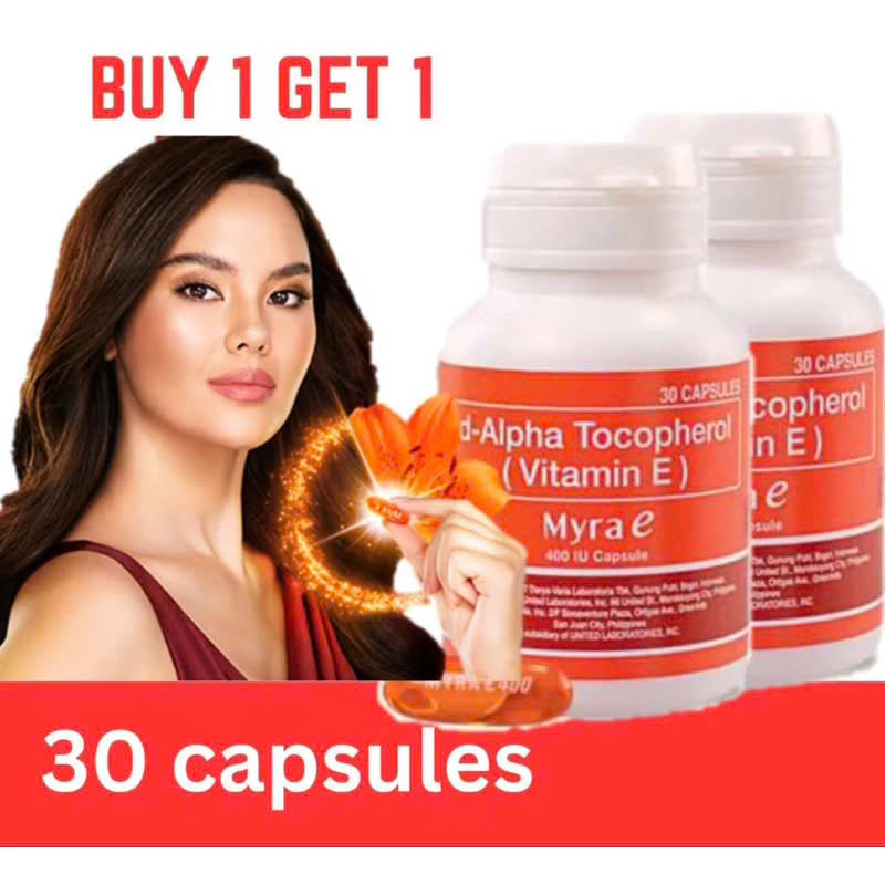 Myra E 400 IU Vitamin E (30 Capsules) | Shopee Philippines