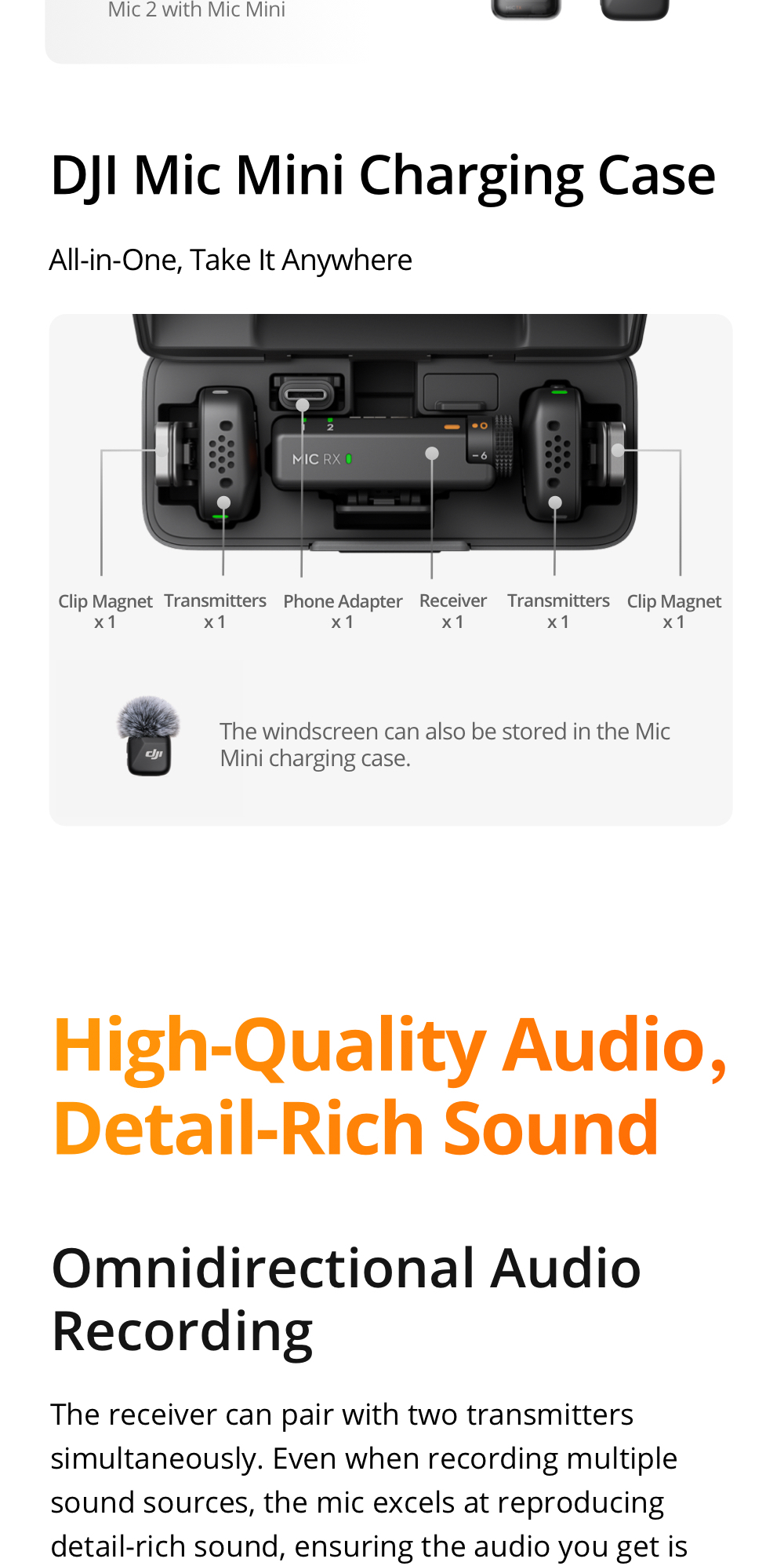 DJI Mic Mini Ultralight, Discreet Microphone | Shopee Philippines