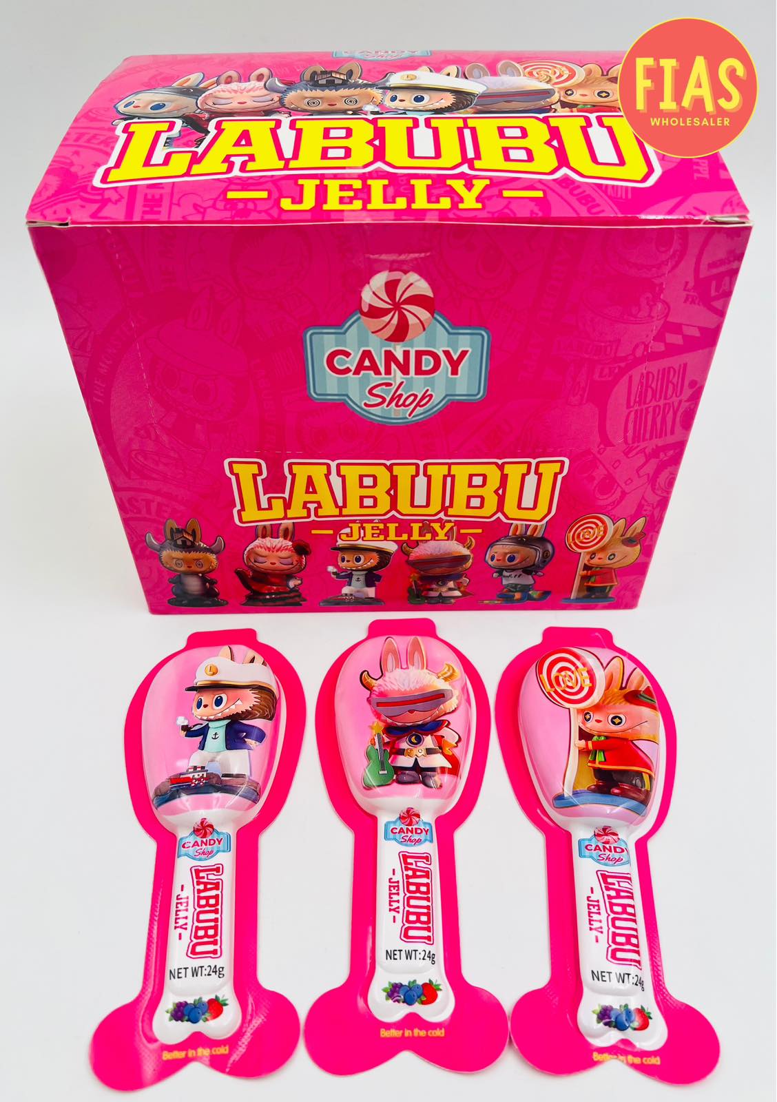 [Wholesale] 30 pcs Labubu Popsicle Jelly Wholesale Paninda | Shopee ...
