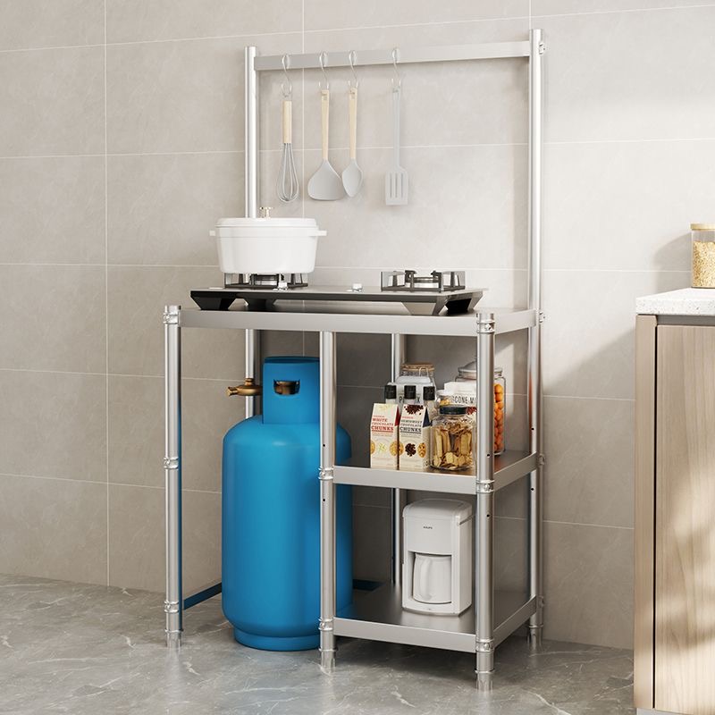 Gas stove rack, kitchen heavy-duty organizer rack, control console, gas ...