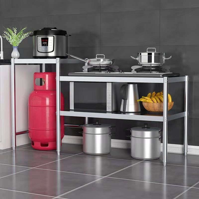 Gas stove rack, kitchen storage rack, gas stove workbench, 110 * 40 ...