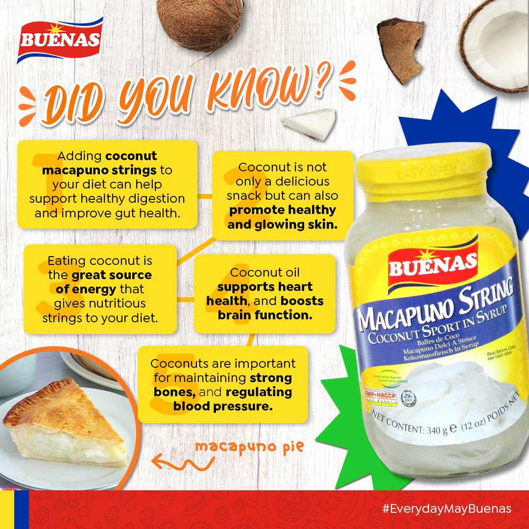 Buenas Macapuno String 32oz | Shopee Philippines