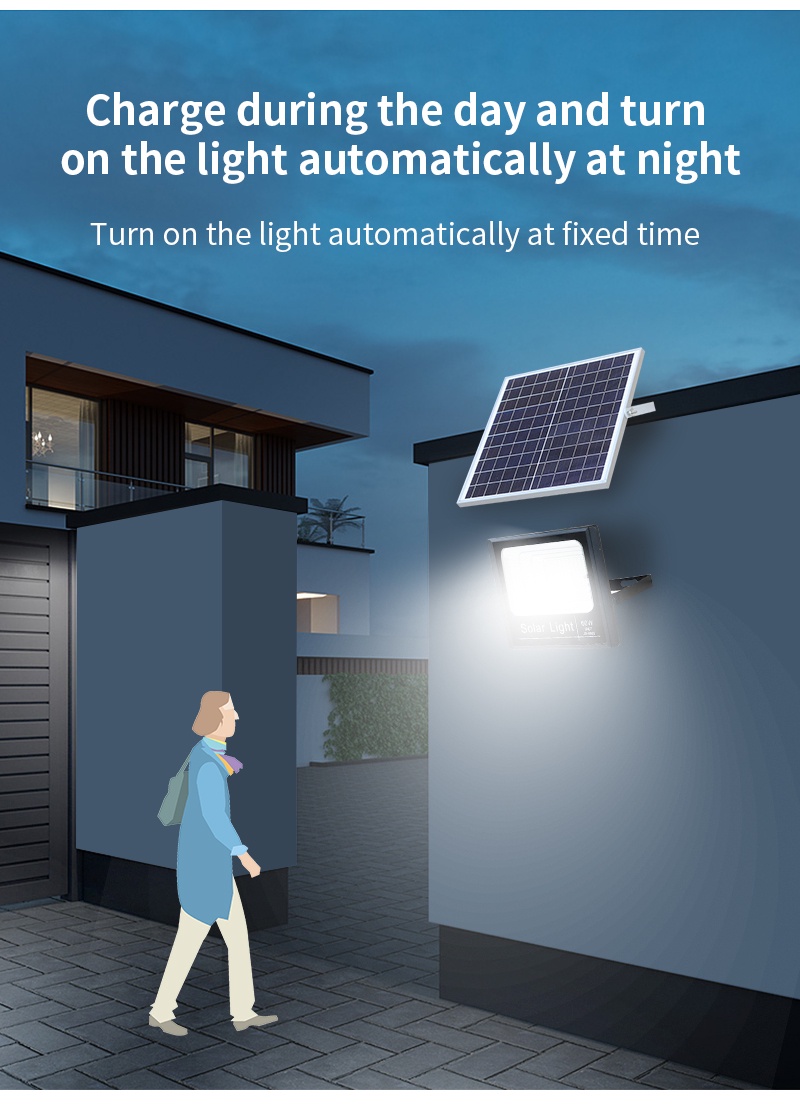10000W Solar Light BUY 1 TAKE 1 Outdoor Sensor LED Light Solar Flood ...