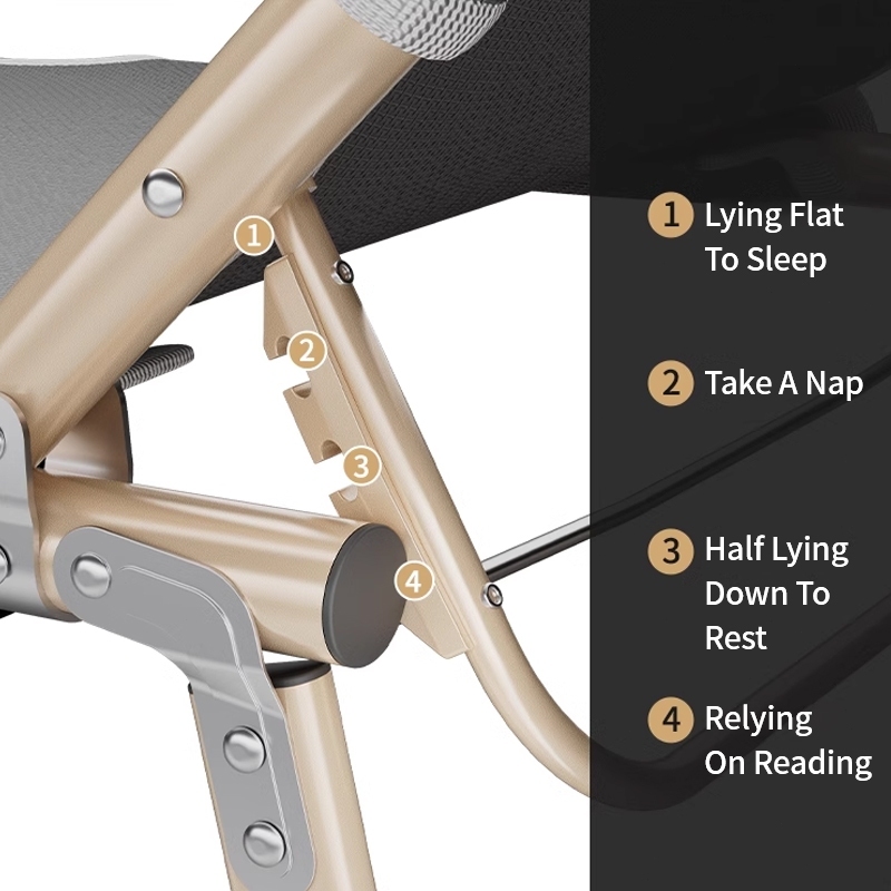 【COD】Multi-function Folding Chair Bed With Foam Folding Bed Portable Bed Single Bed Foam ...