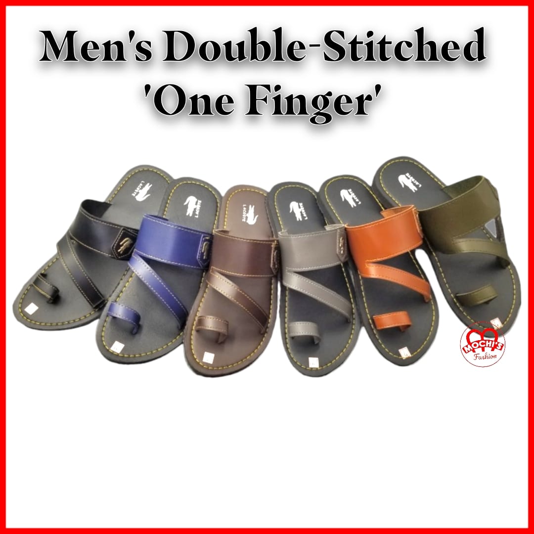 Marikina 'AN-10' Men's Heavy-Quality 'One-Finger' slippers (Double ...