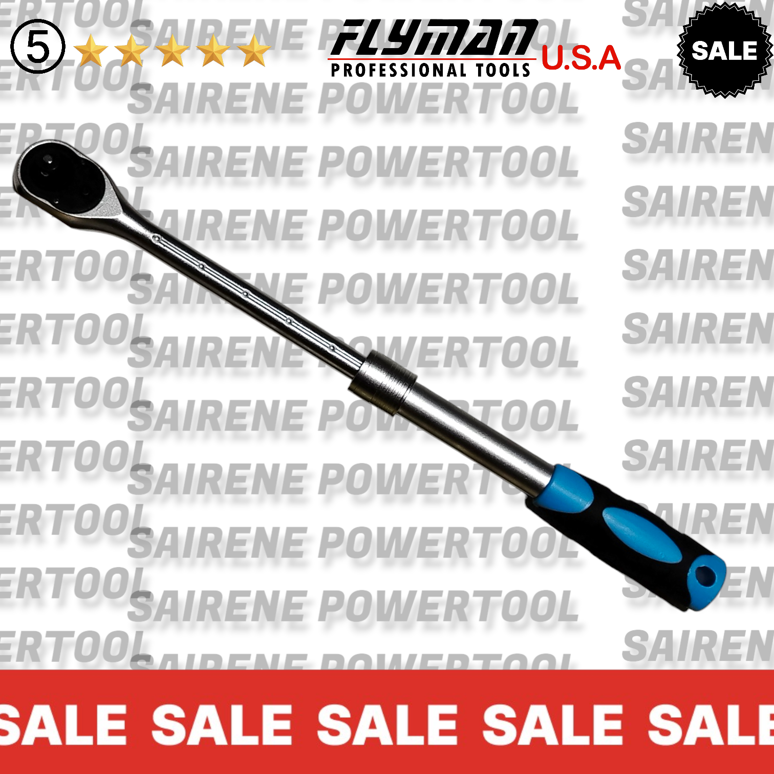 FLYMAN Ratchet extendable 1/2 Drive wrench 18inch | Shopee Philippines